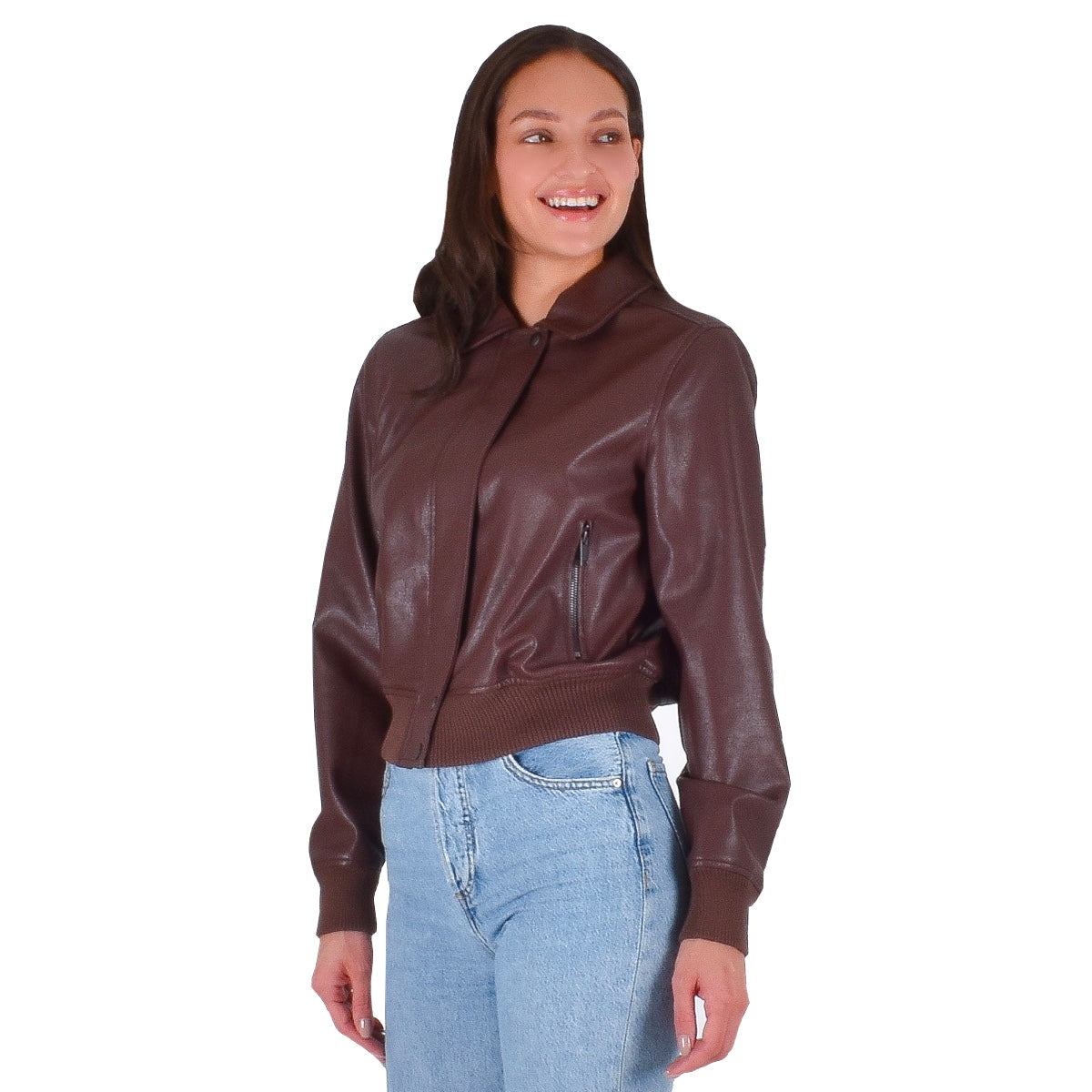 Chamarra Corta de Vinipiel CM-425402 – Generra